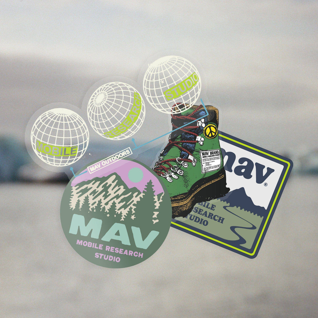 Worldwide Sticker Pack – Mav Brand