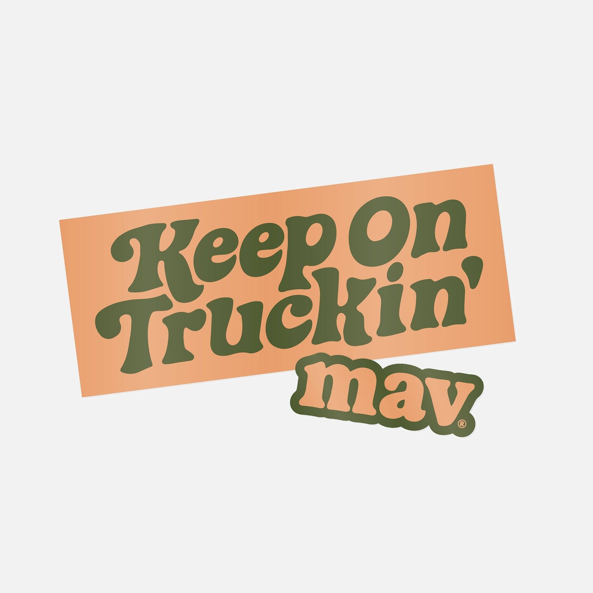 Brand Sticker Pack Orange – Mav Brand